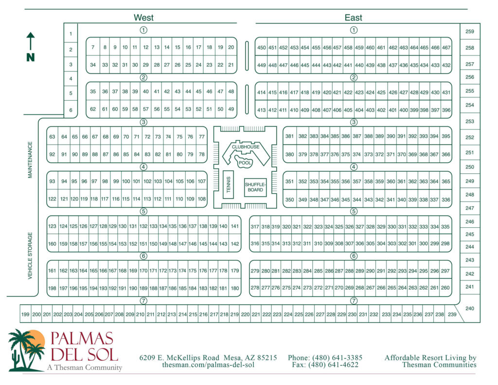 sitemap - Palmas Del Sol